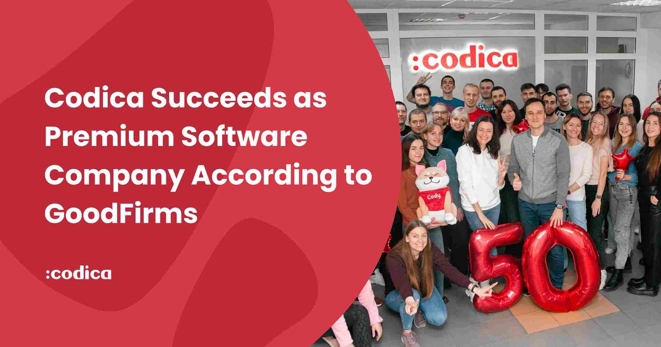 GoodFirms: Codica Succeeds as Top Software Company | Codica