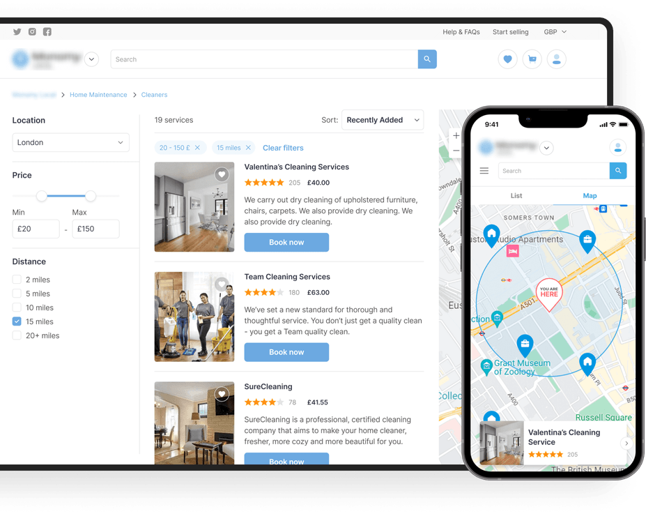 Multi-vendor marketplace platform Case Study | Codica