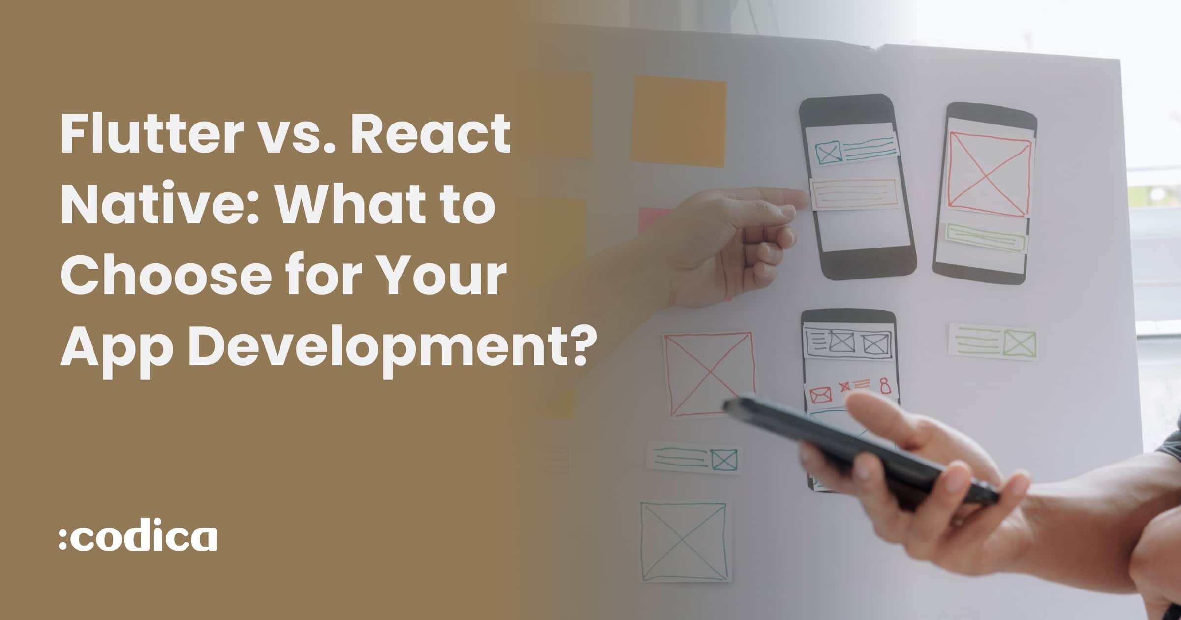 Flutter vs React Native: What to Choose for App Dev | Codica