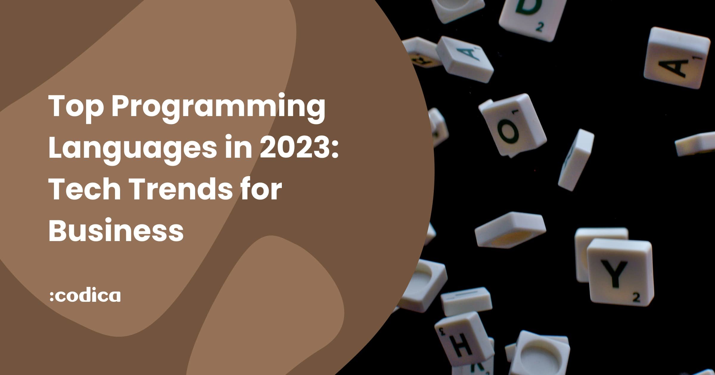 8 Top Programming Languages in 2023 | Codica