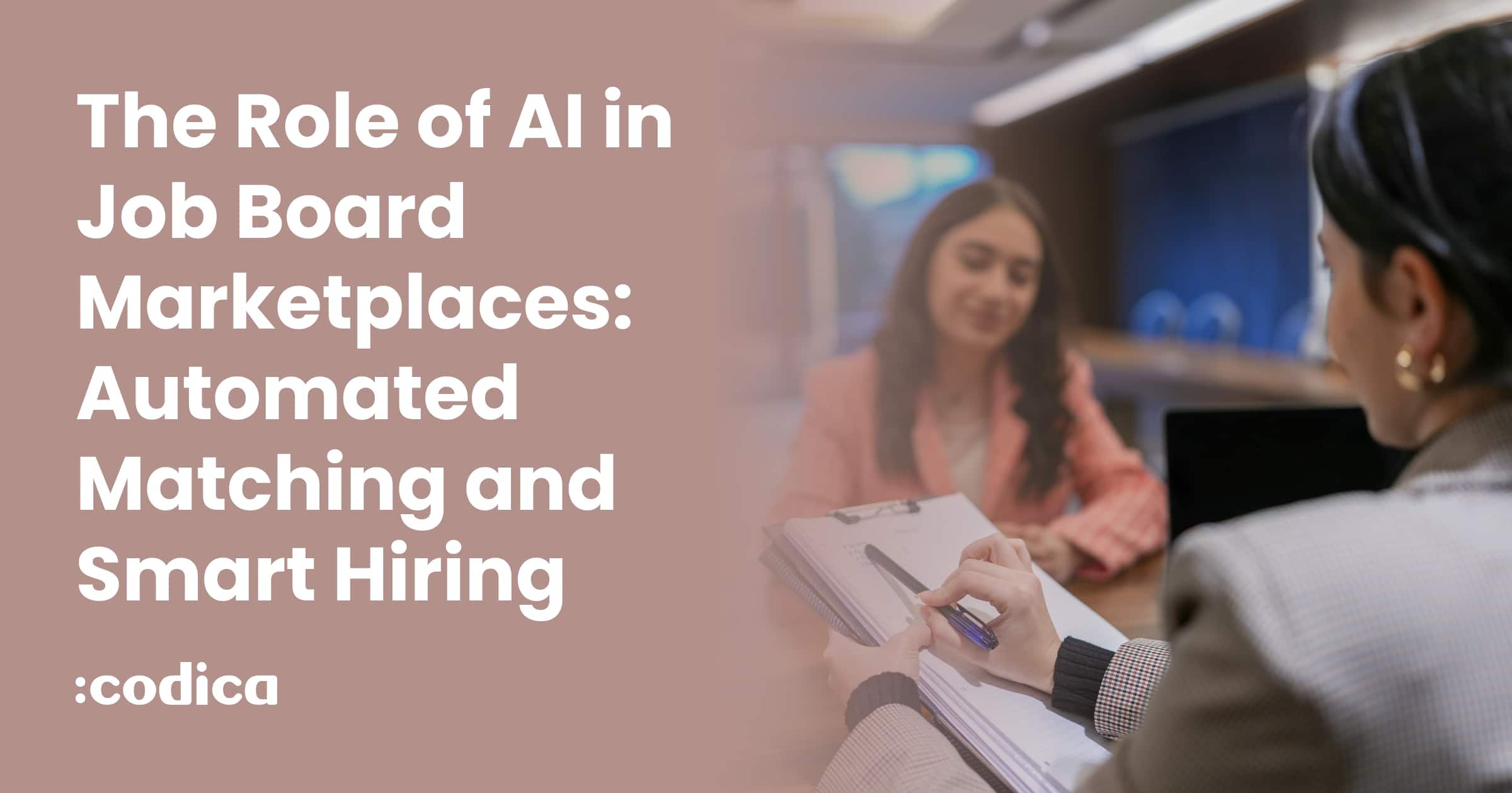 AI in Job Board Marketplaces: Automated Matching | Codica