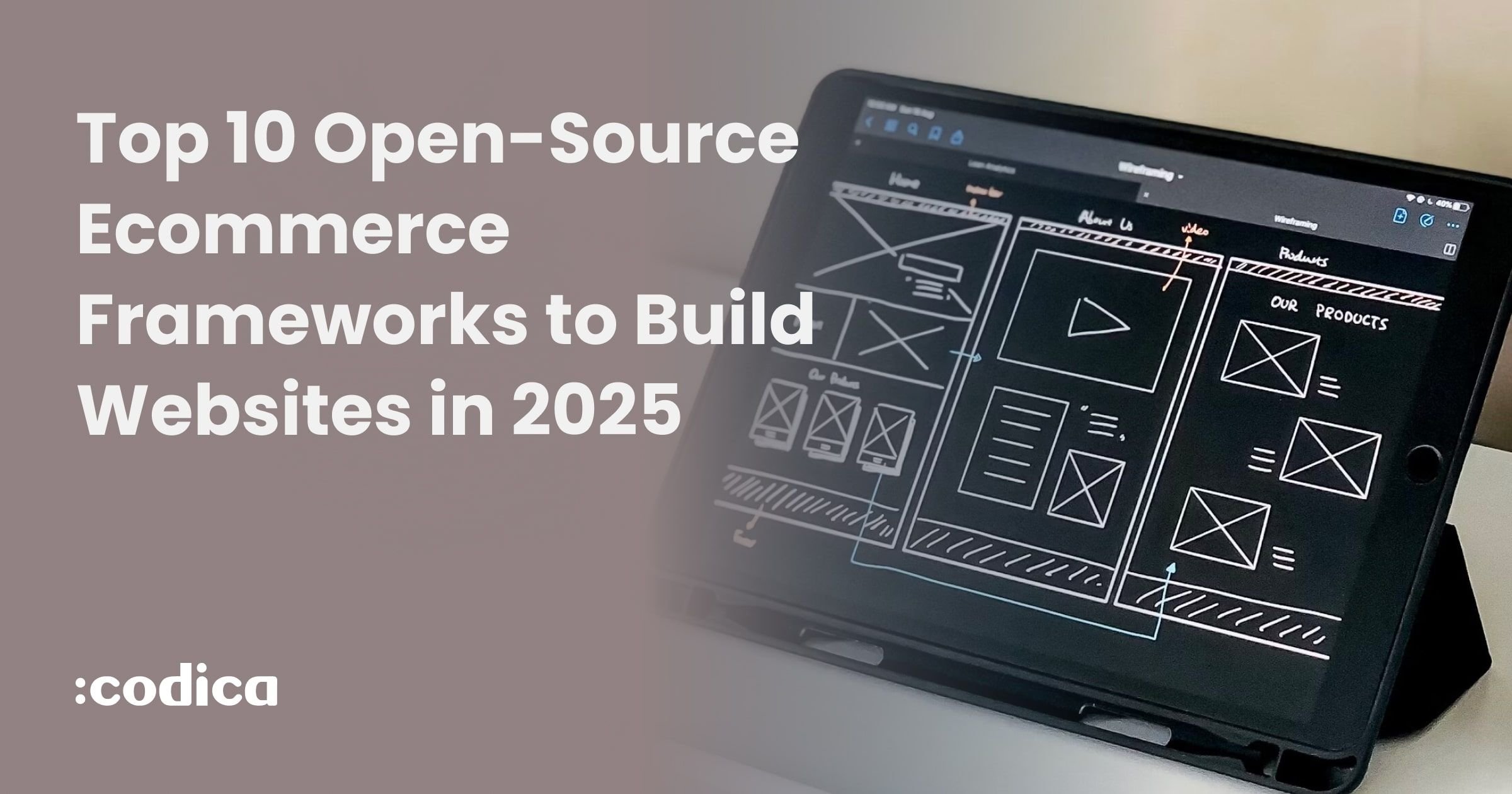 Top 10 Open-Source Ecommerce Frameworks to Build Websites in 2025 | Codica