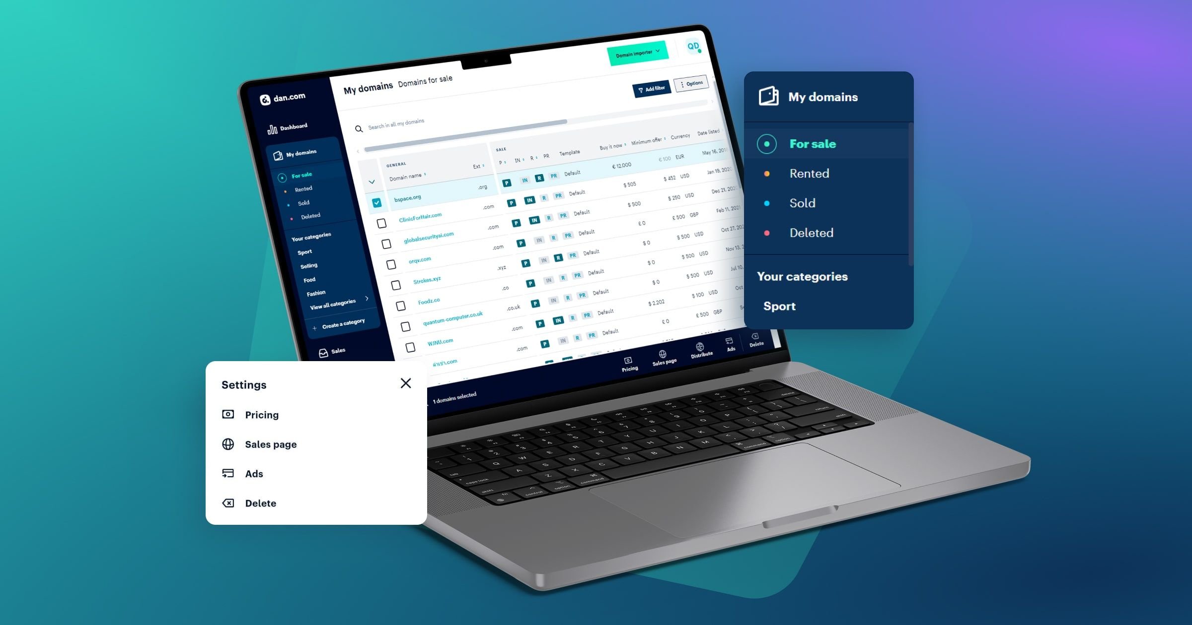 Domain Name Trading Marketplace Platform Case Study | Codica